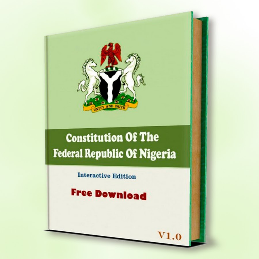 Nigerian Constitution - YouTube