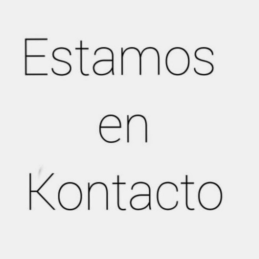 Estamos En Contacto - YouTube