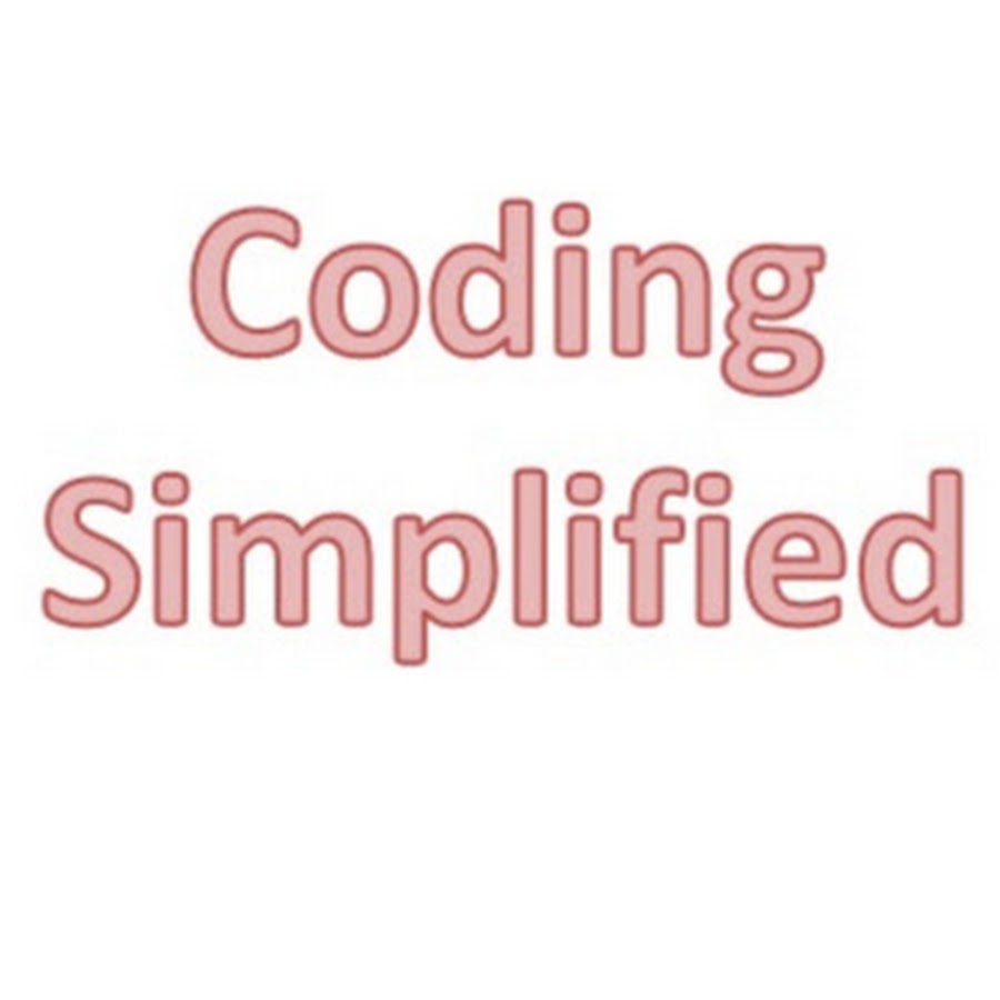 Coding Simplified - YouTube
