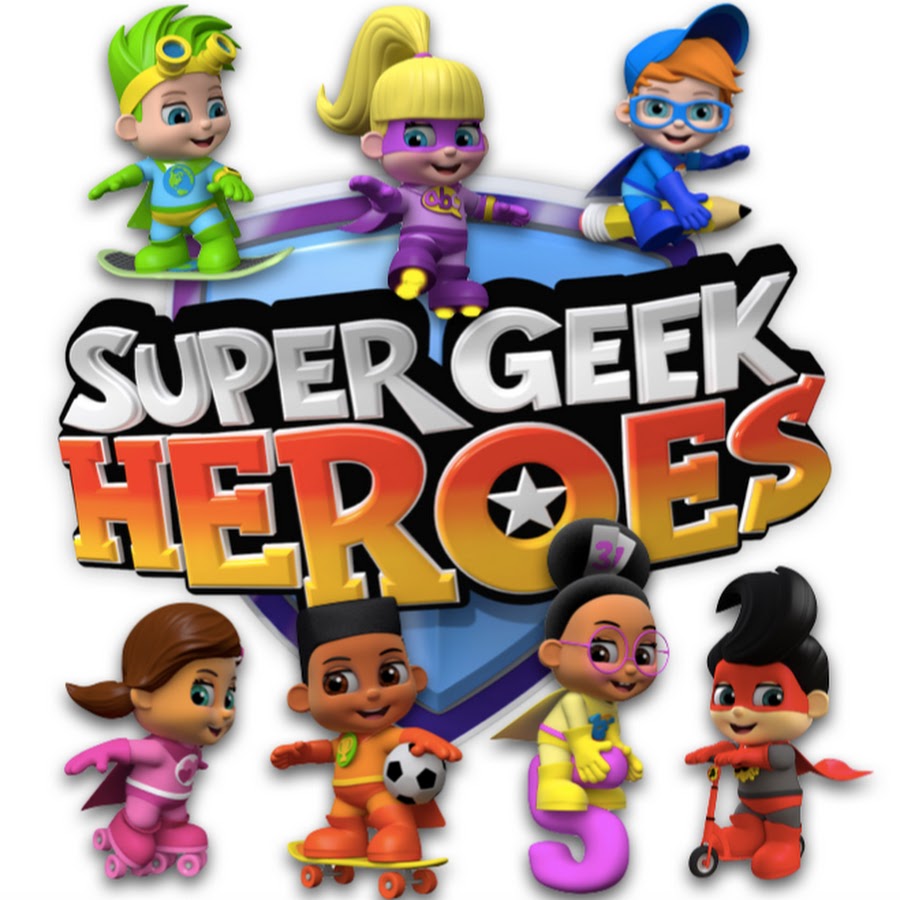 Super Geek Heroes - Aprende Ingles - YouTube