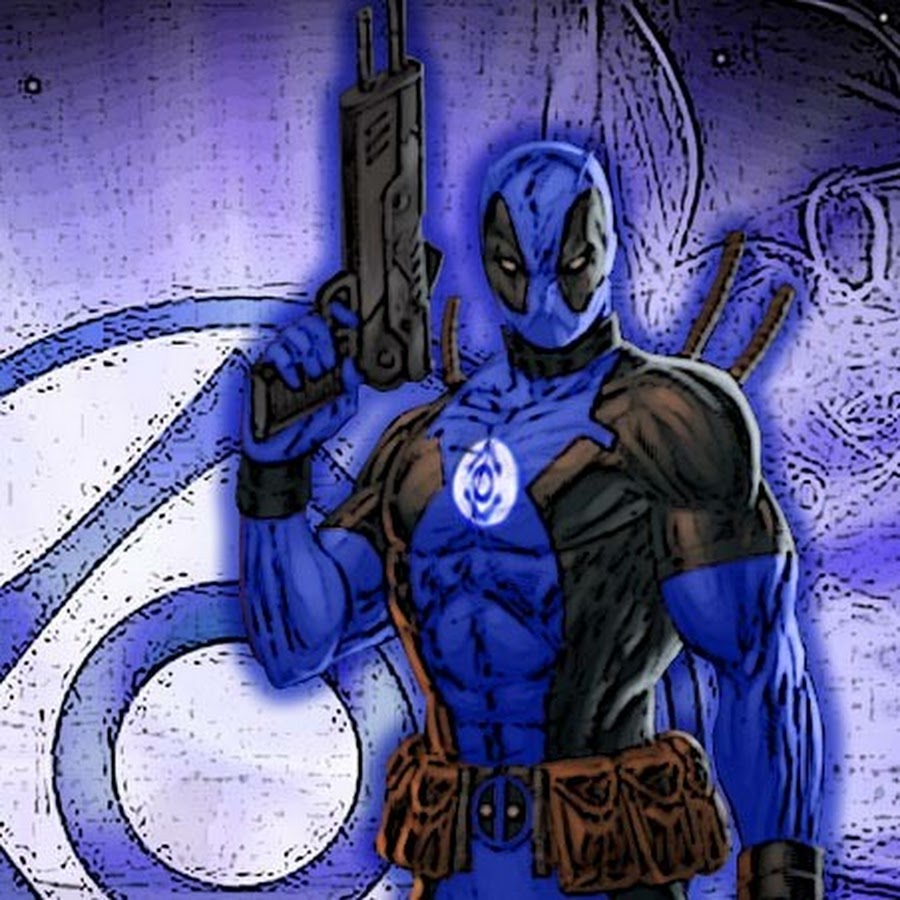 the blue deadpool - YouTube