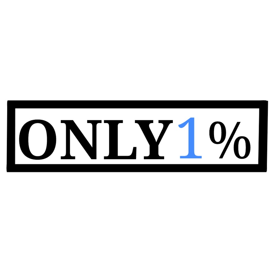 ONLY 1% - YouTube