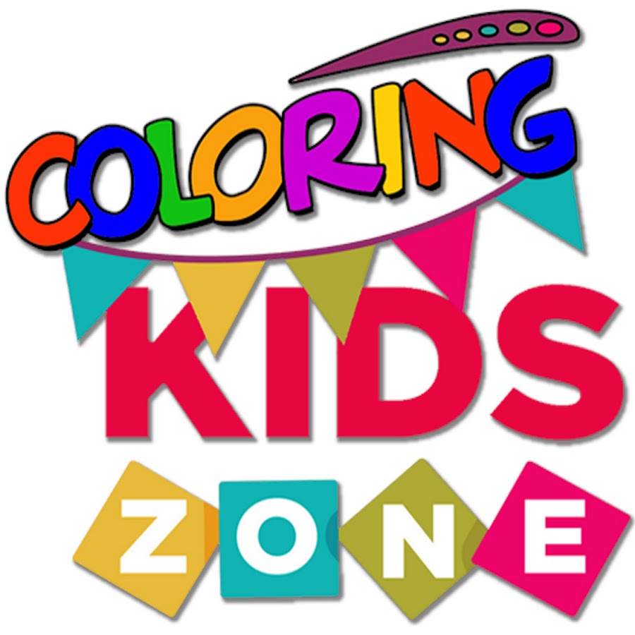Coloring pages for kids Zone - YouTube