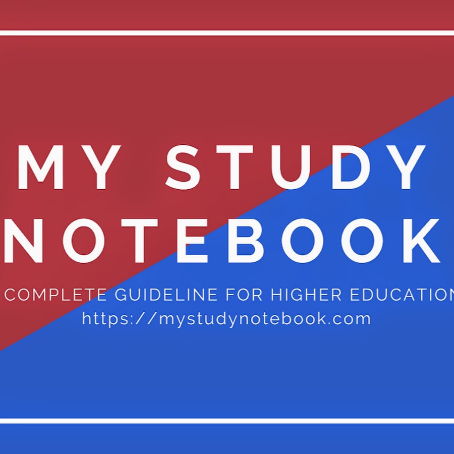 My Study Notebook - YouTube