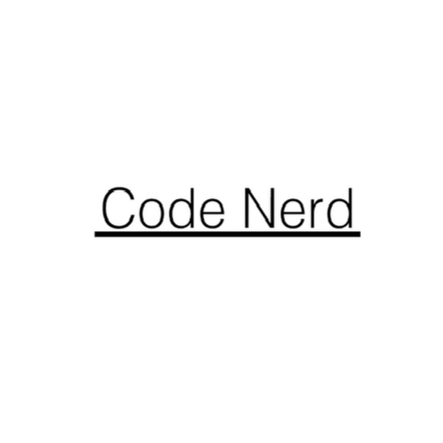 Code Nerd - YouTube