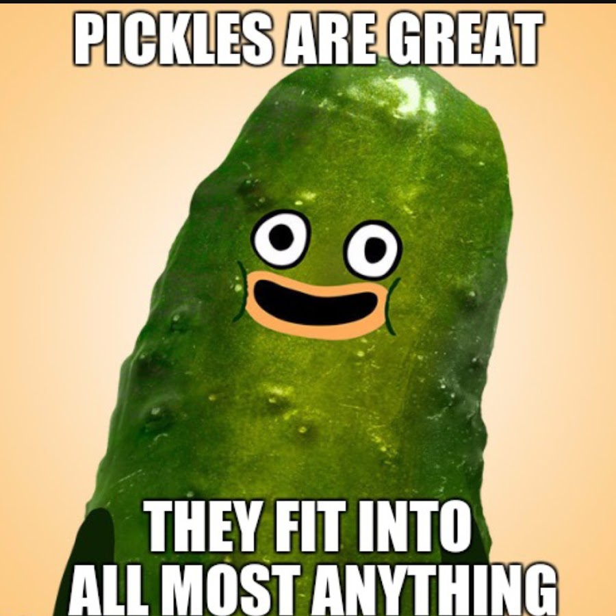 I'm a big delicious Pickle - YouTube