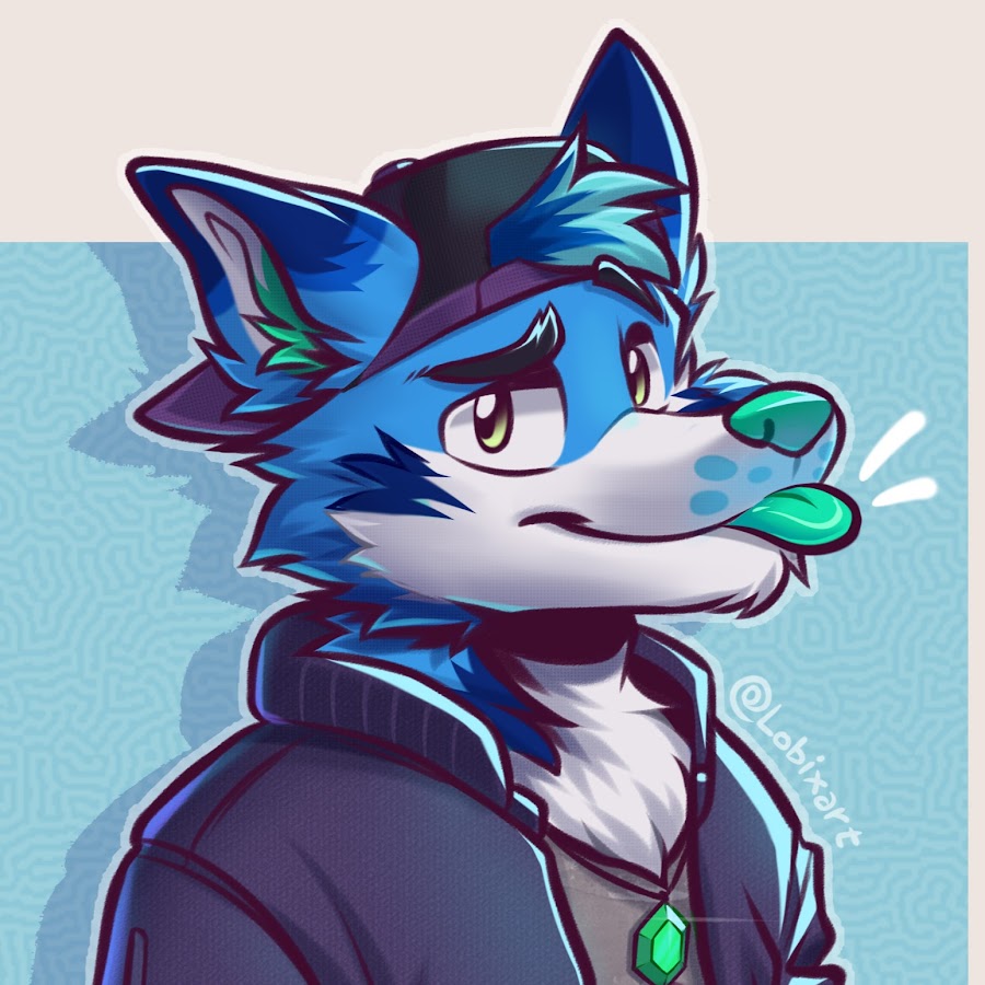 Chip the gamer wolf - YouTube