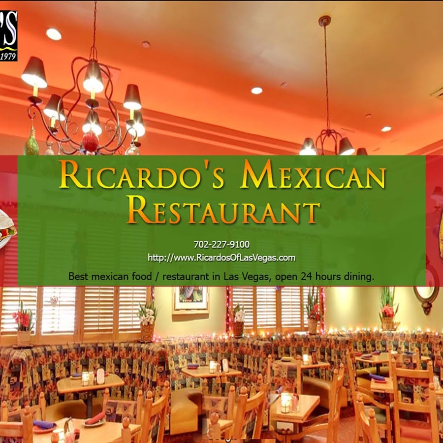 Ricardos Mexican Restaurant Las Vegas - YouTube