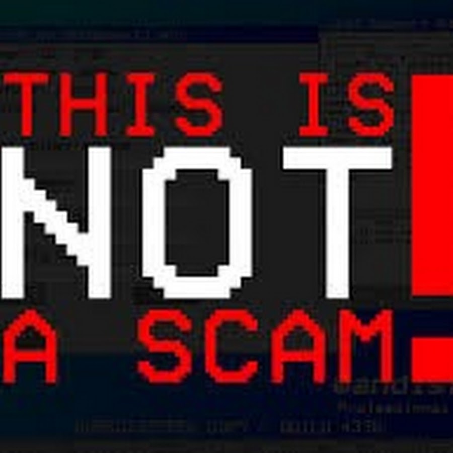 not scam - YouTube