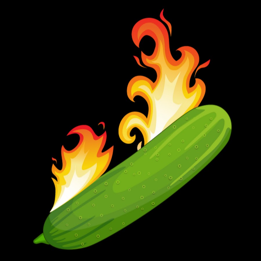Flaming Cucumber - YouTube