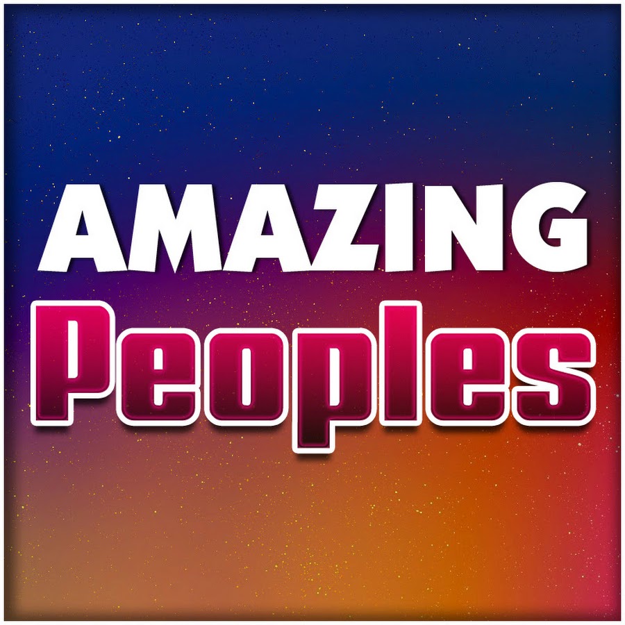 Amazing People - YouTube