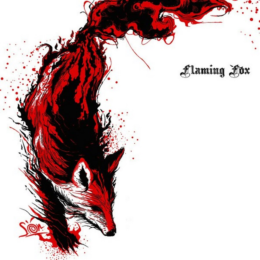 Flaming fox - YouTube
