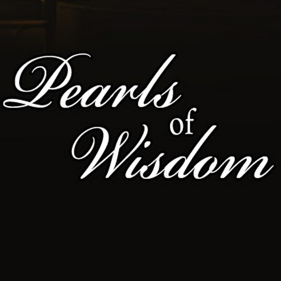 Pearls Of Wisdom - YouTube