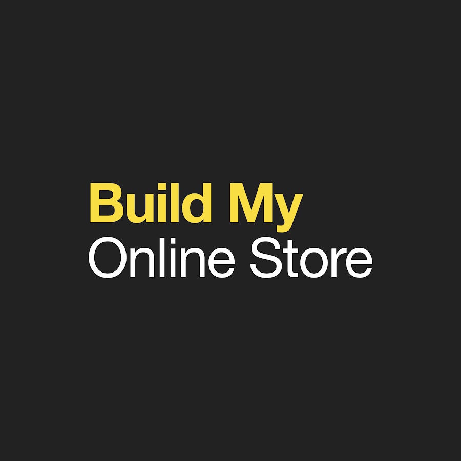 Build My Online Store - YouTube