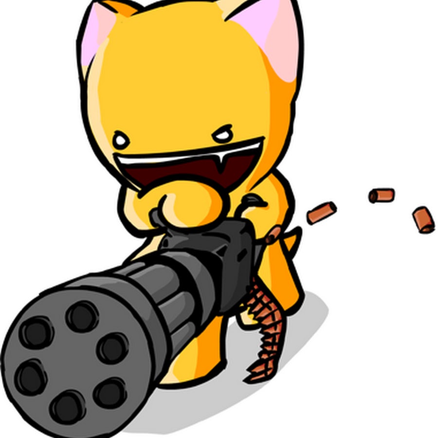 Minigun Kitten - YouTube