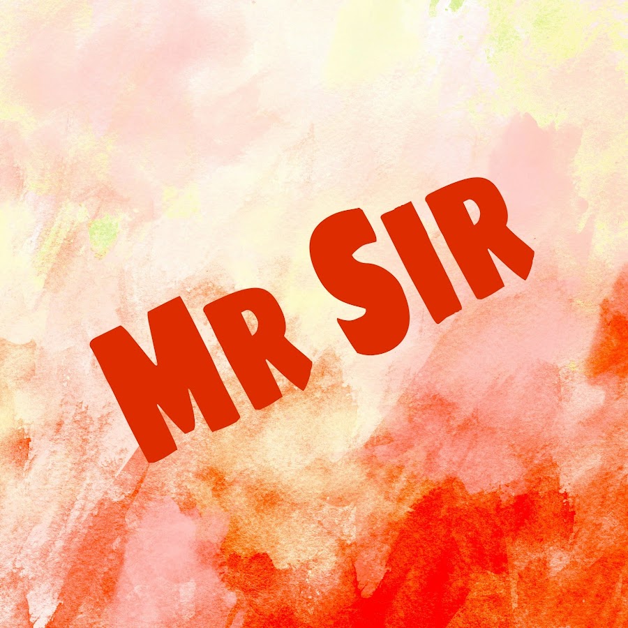 Mr Sir - YouTube