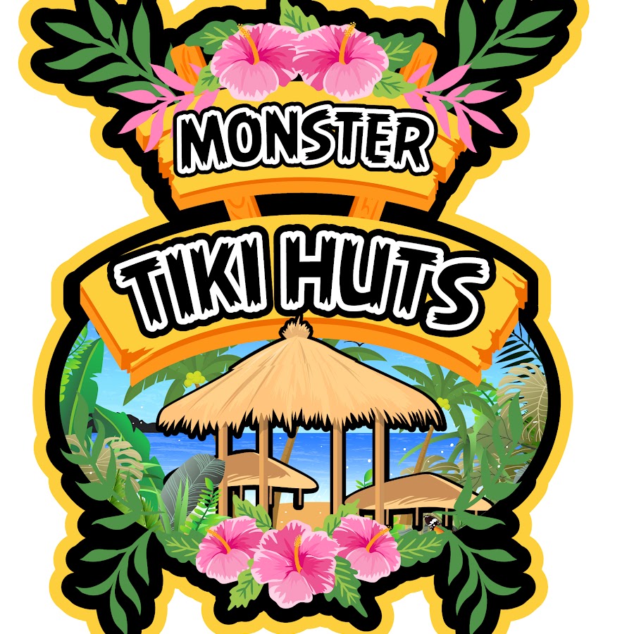 MONSTER TIKI HUTS - YouTube