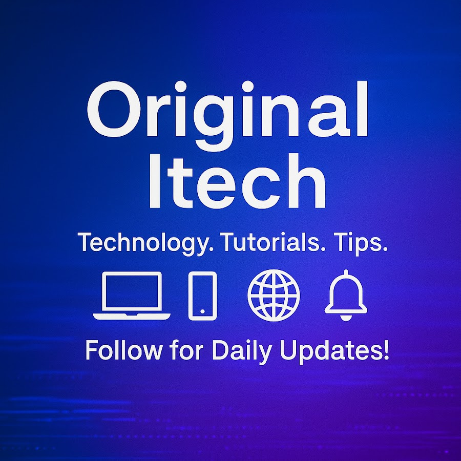 Original Itech - YouTube