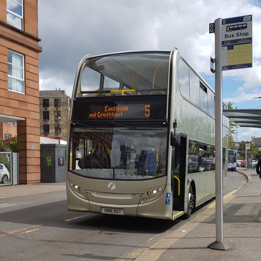 My First Glasgow Buses - YouTube