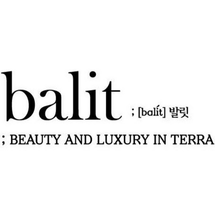 발릿balit - YouTube