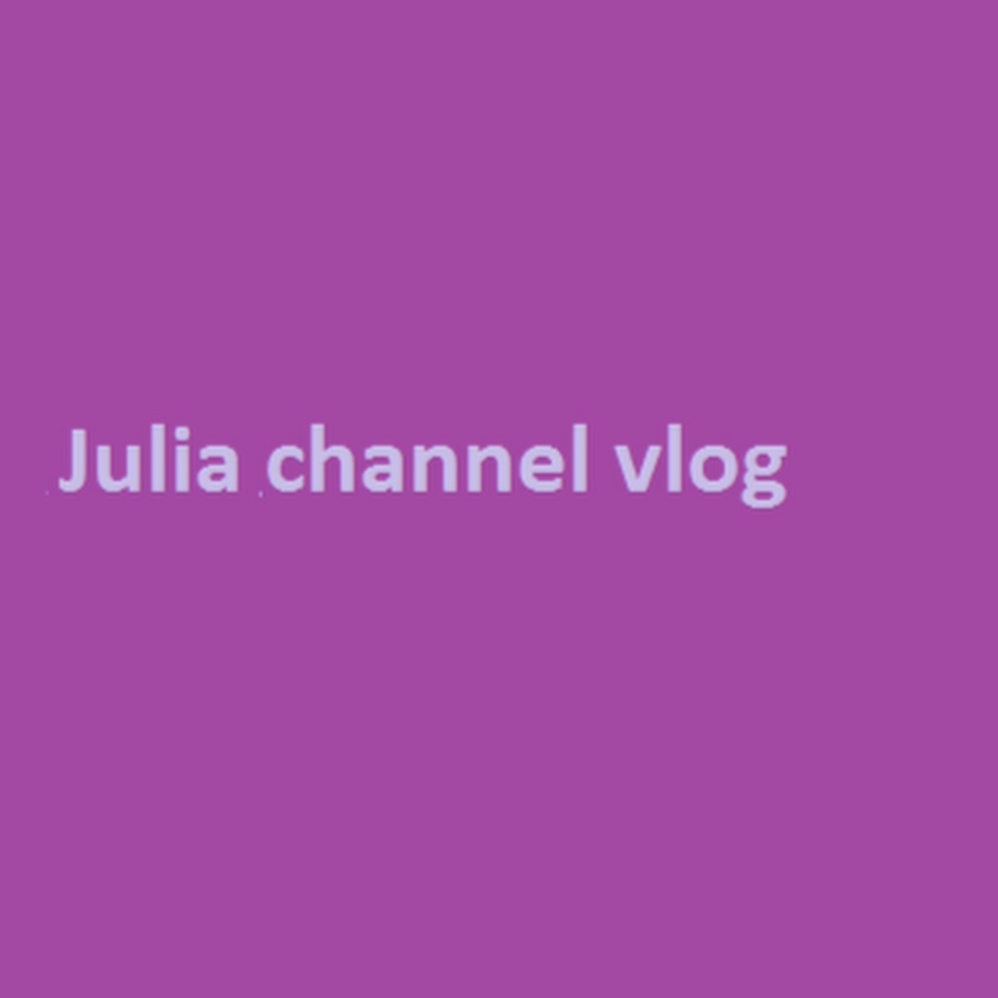 Julia Channel - YouTube