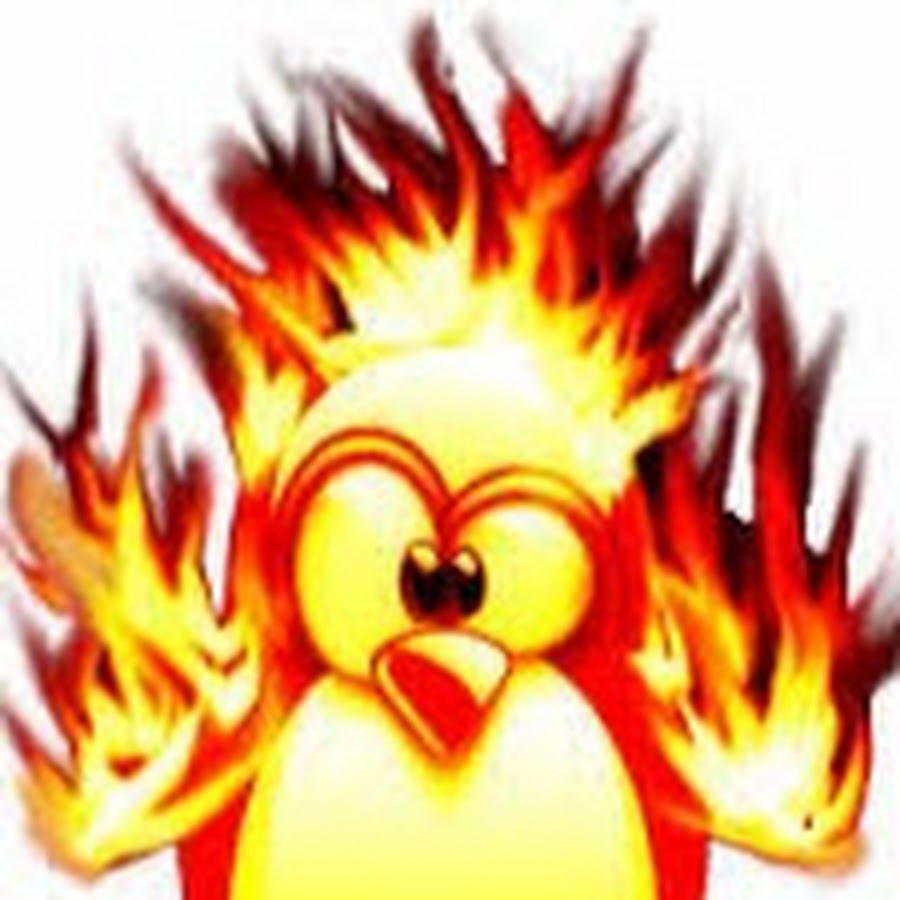 fire penguin - YouTube