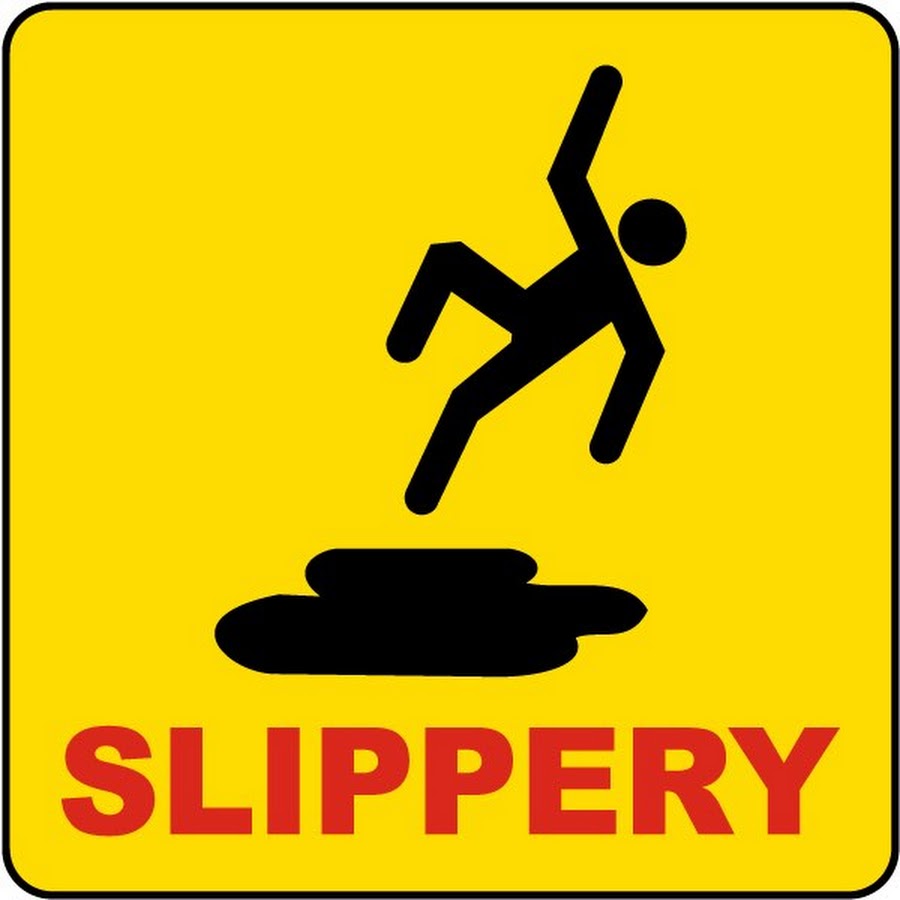 Slippery. - YouTube
