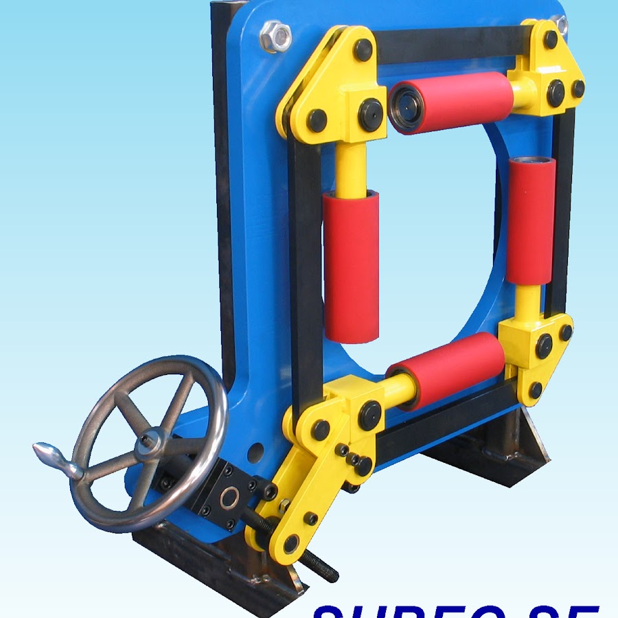 Subec - Cable guide rollers and Wire straighteners - YouTube