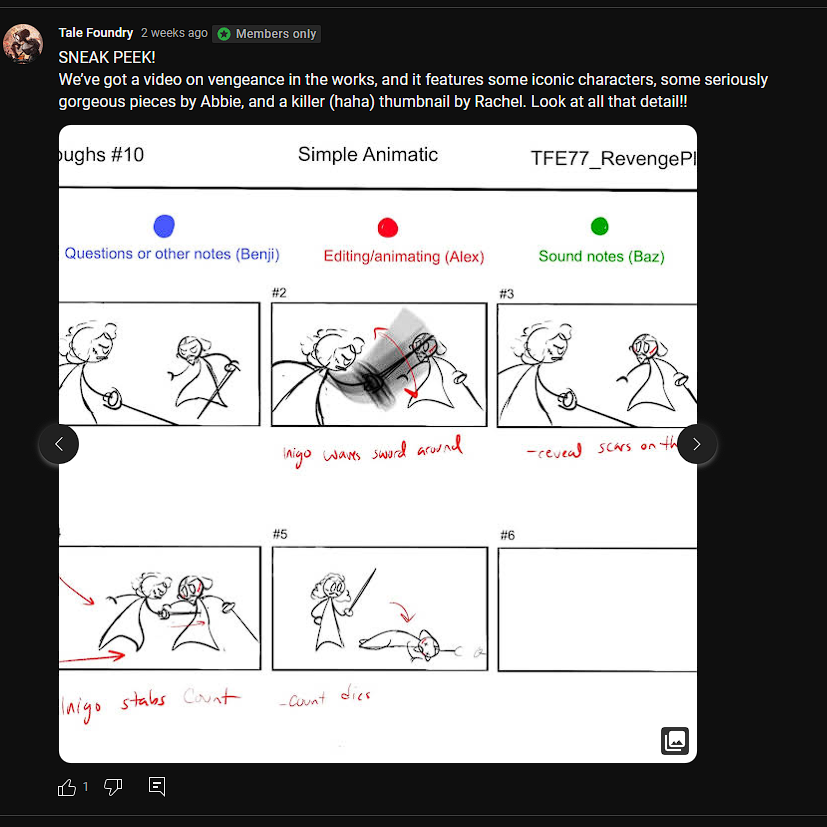 Post from Tale Foundry