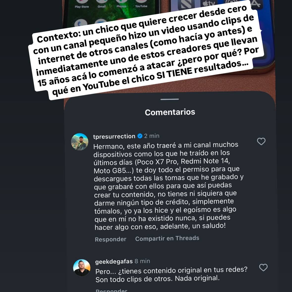 Post from TP Resurrection