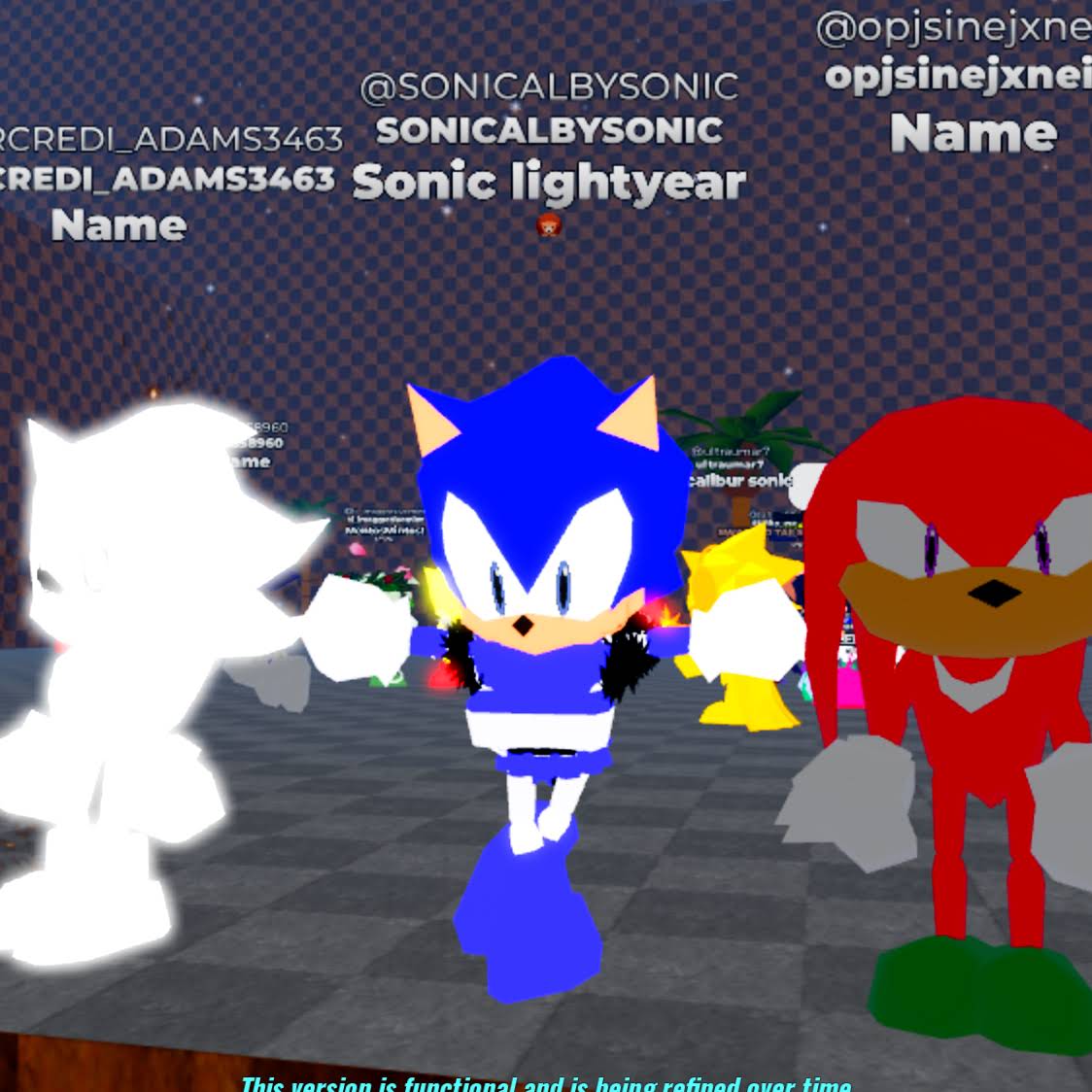 Post from Sonic Lightyear