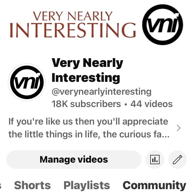 Post from Very Nearly Interesting