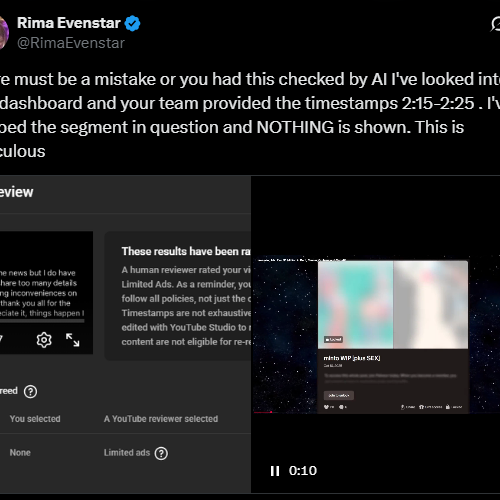 Post from Rima Evenstar