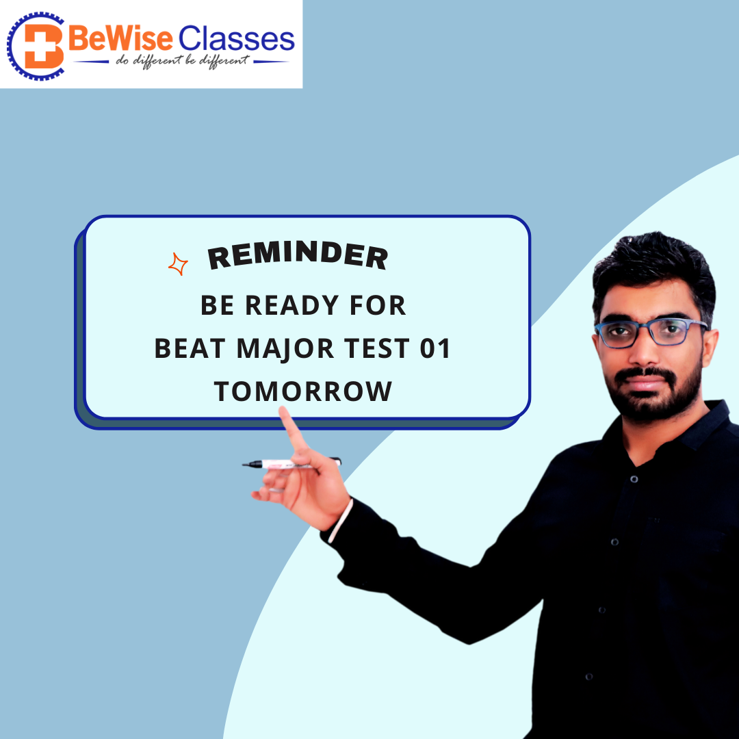 Post from NEET Chemistry - BeWise Classes
