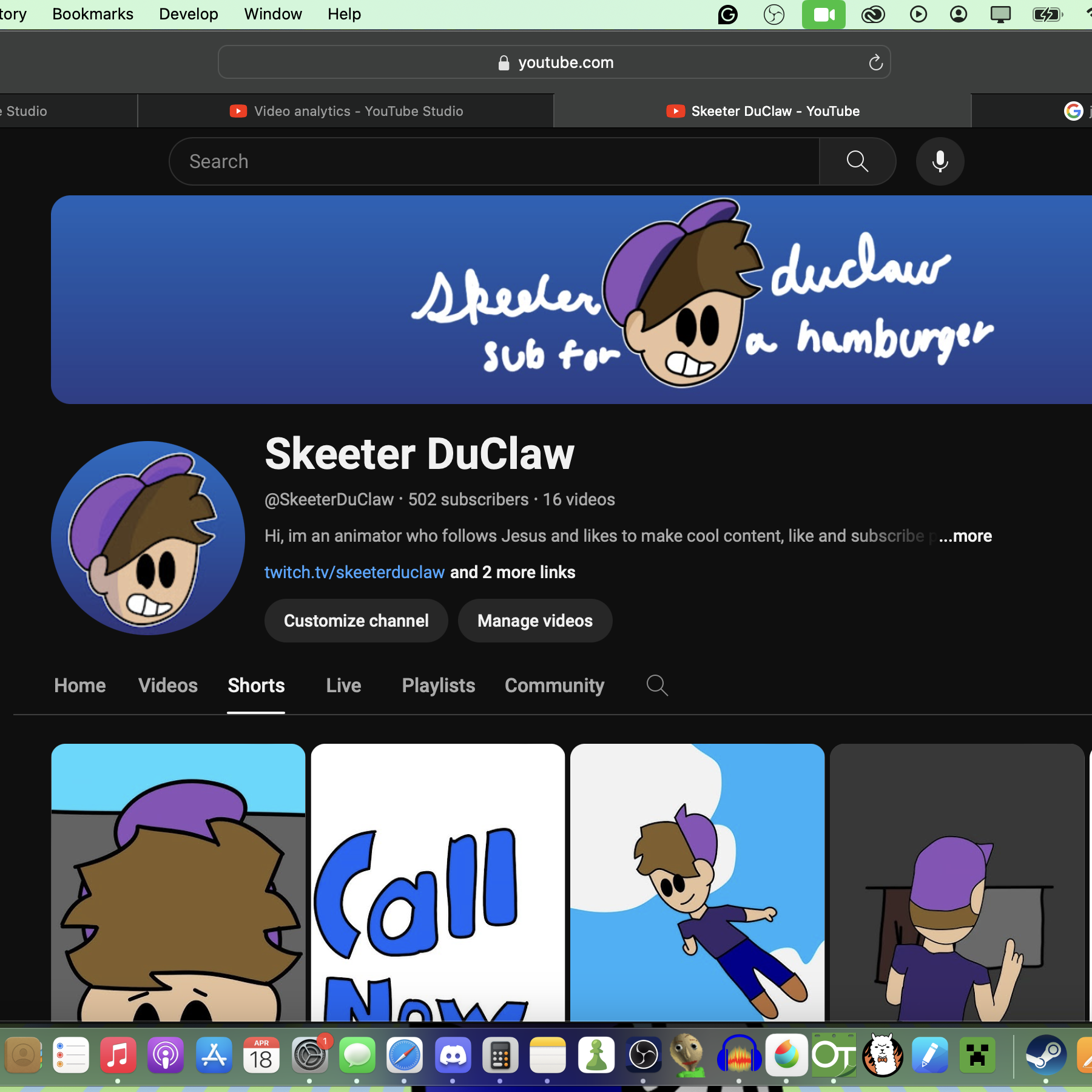 Post from Skeeter DuClaw