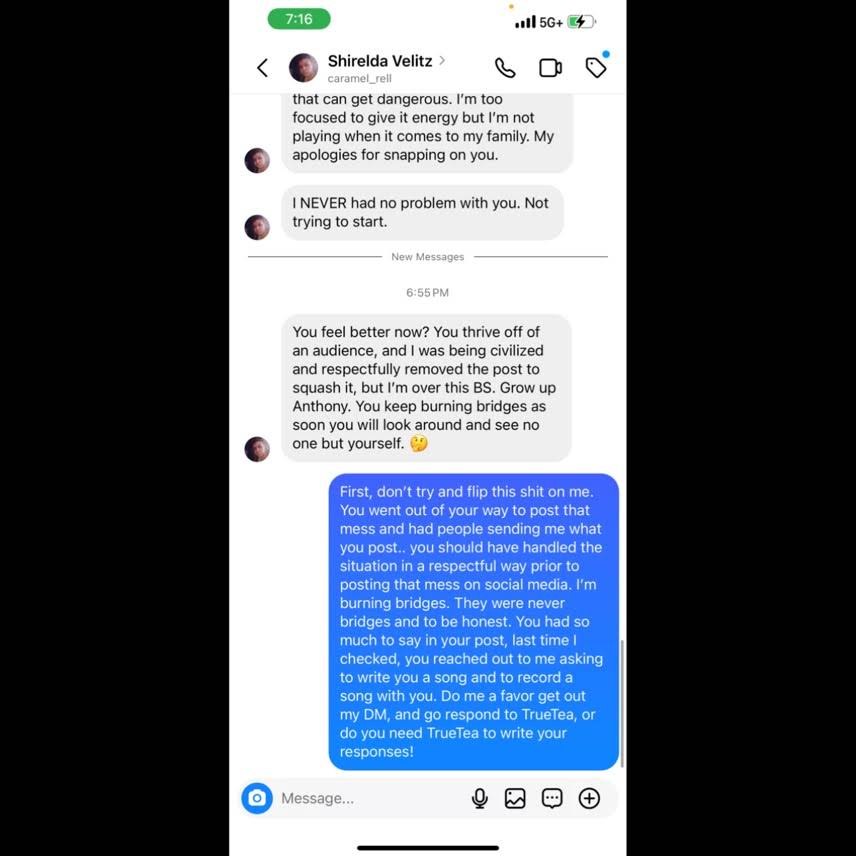 Post from Anthony Lofties