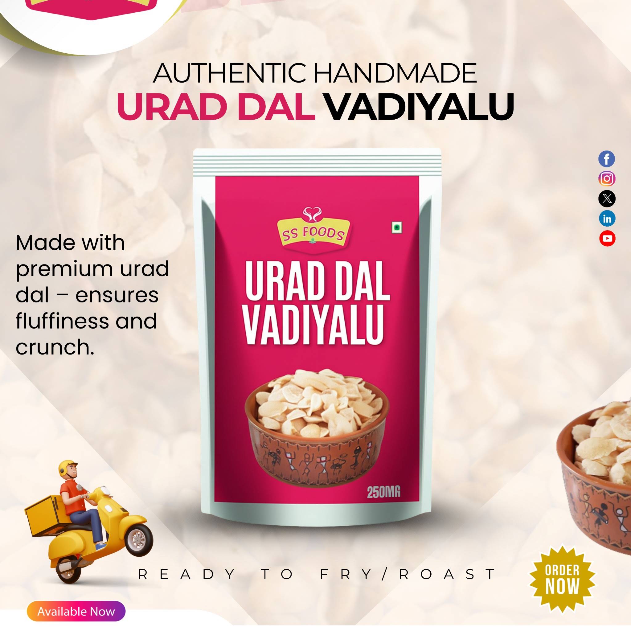 Post from shanmukha sarada food products
