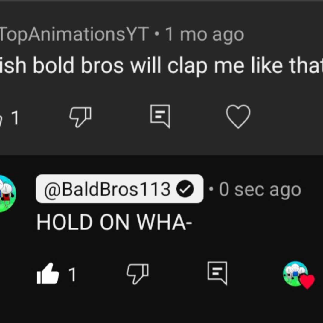 Post from Bald bros