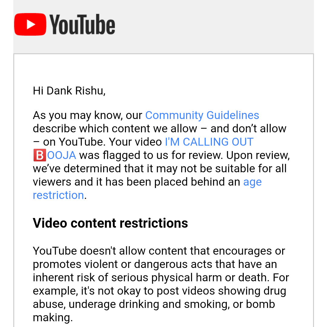 Post from Dank Rishu