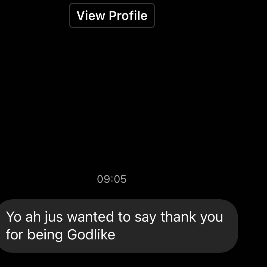 Post from GODLIKE