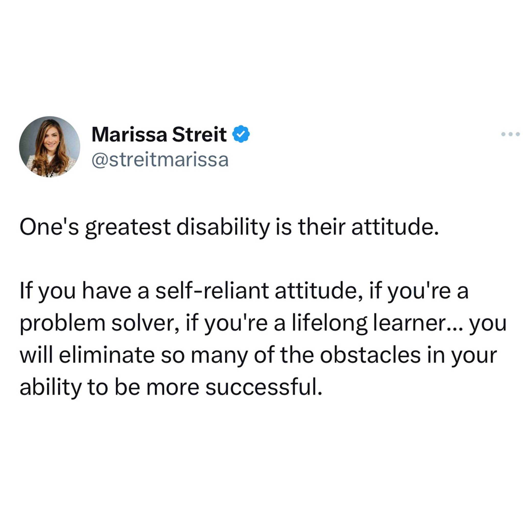 Post from Real Talk with Marissa Streit