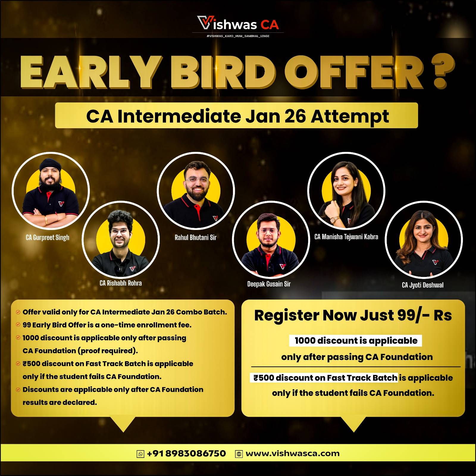 Post from CA Inter by VishwasCA