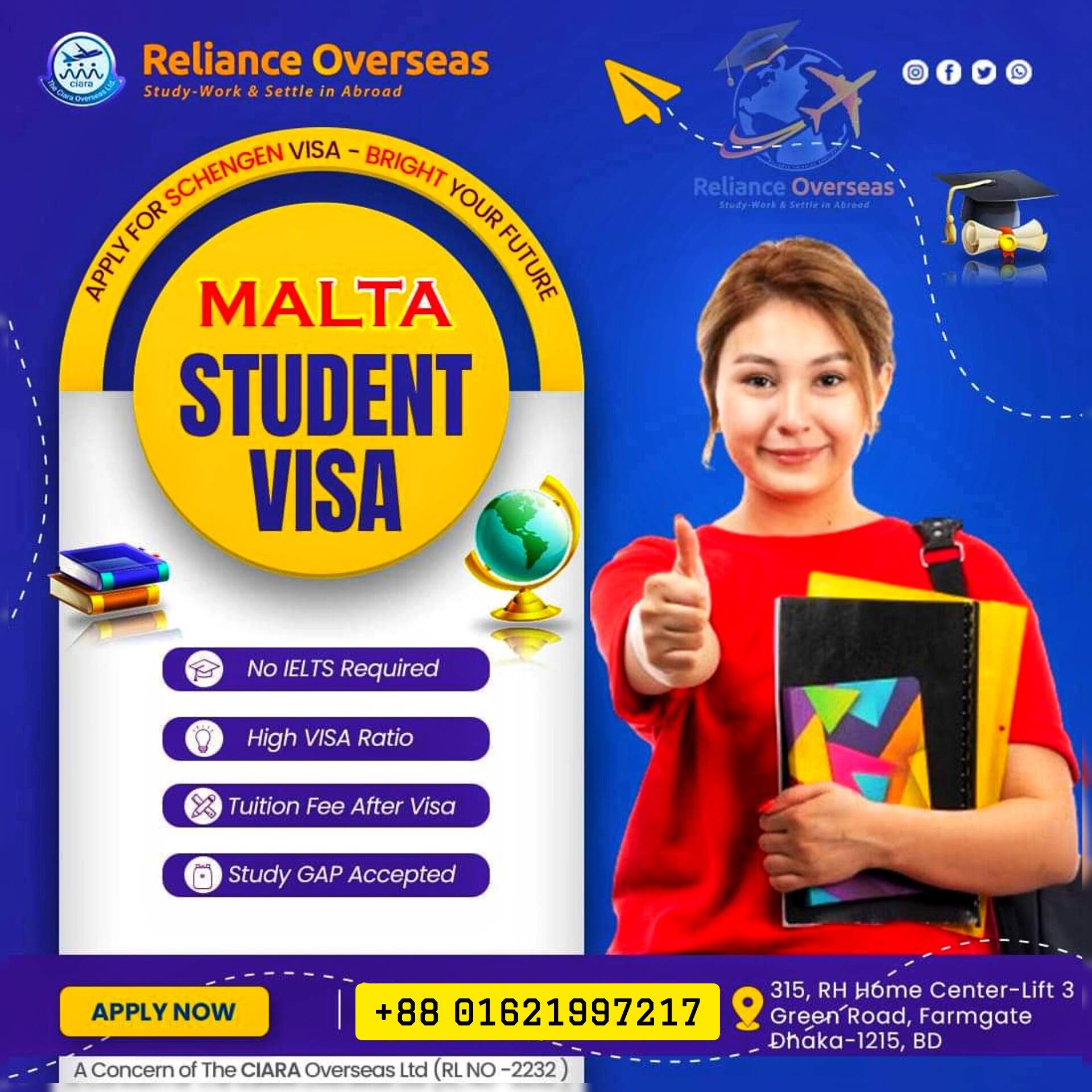 Post from Reliance Overseas