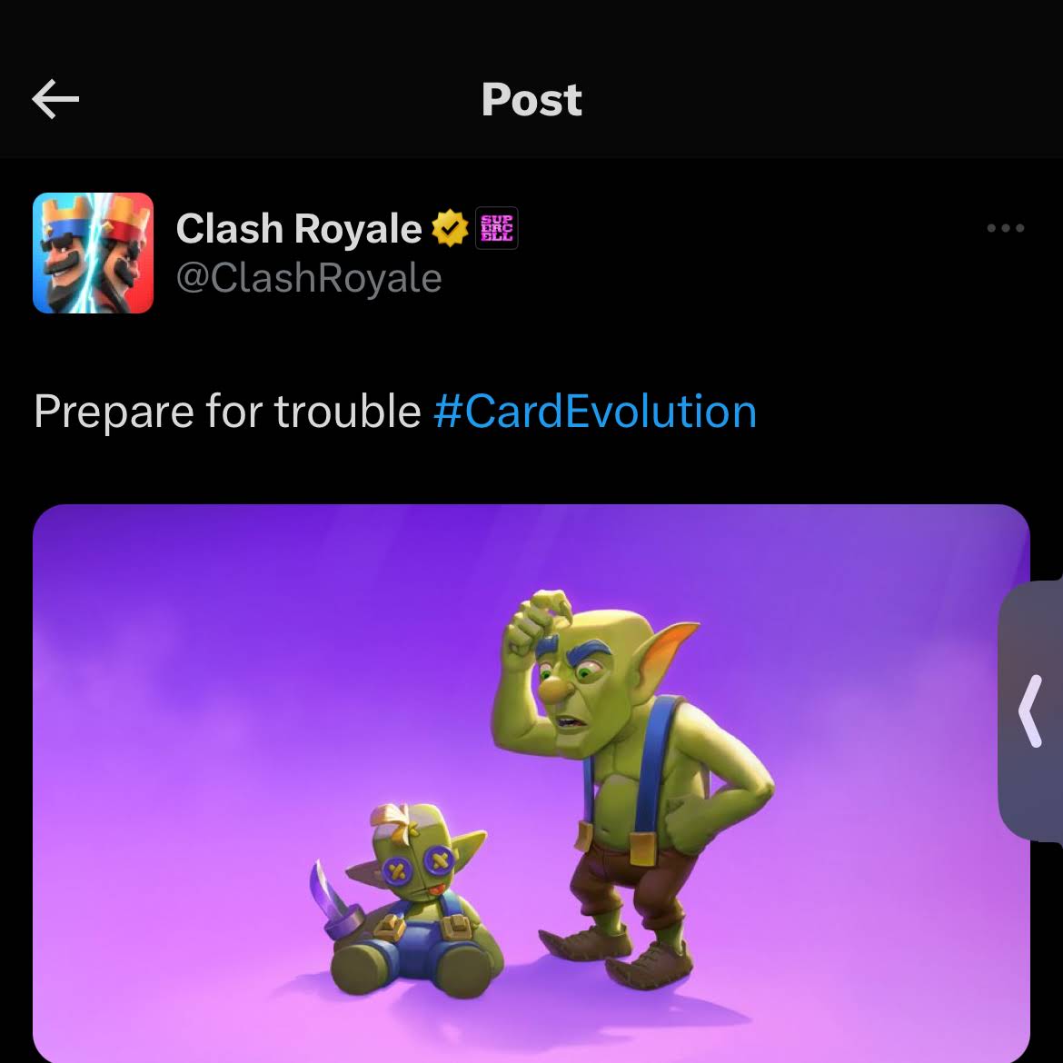 Post from Ryley - Clash Royale