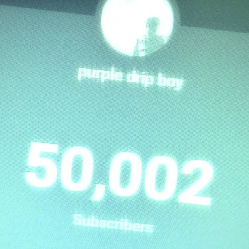 Post from purple drip boy