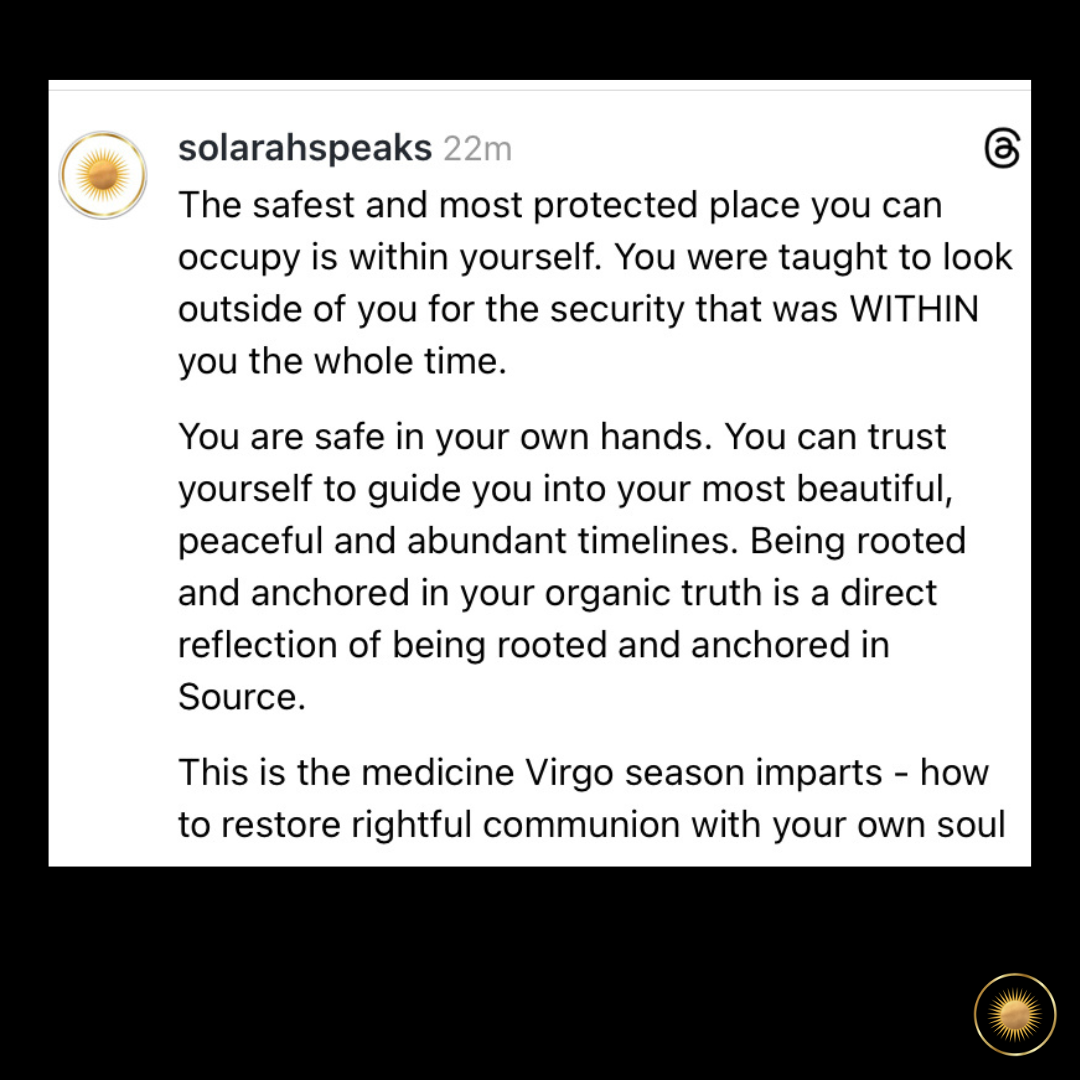 Post from Solarah Rises