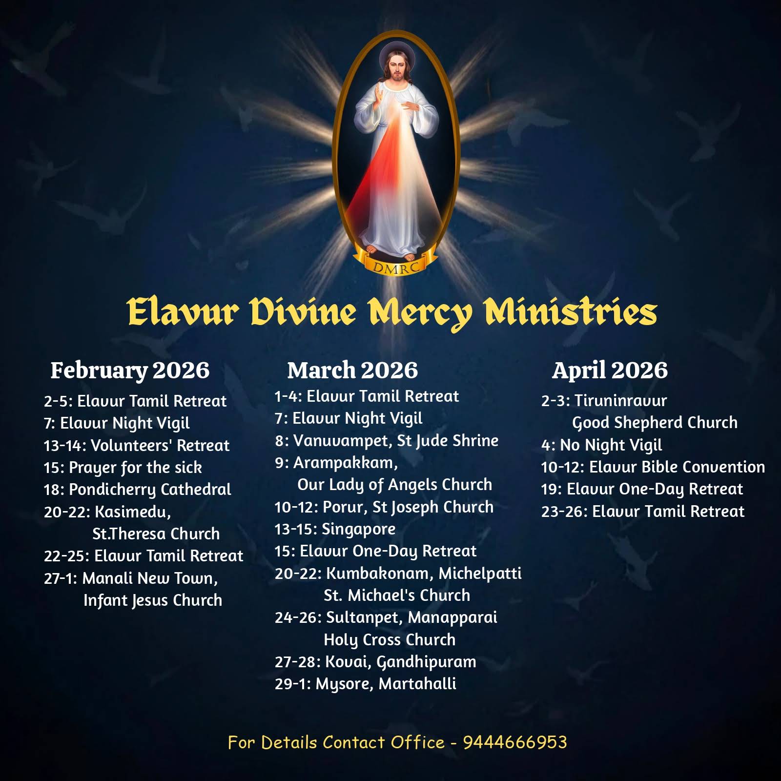 Post from Elavur Divine Mercy