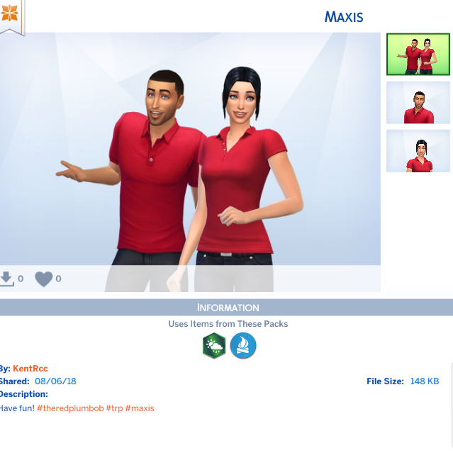 Post from The Red Plumbob