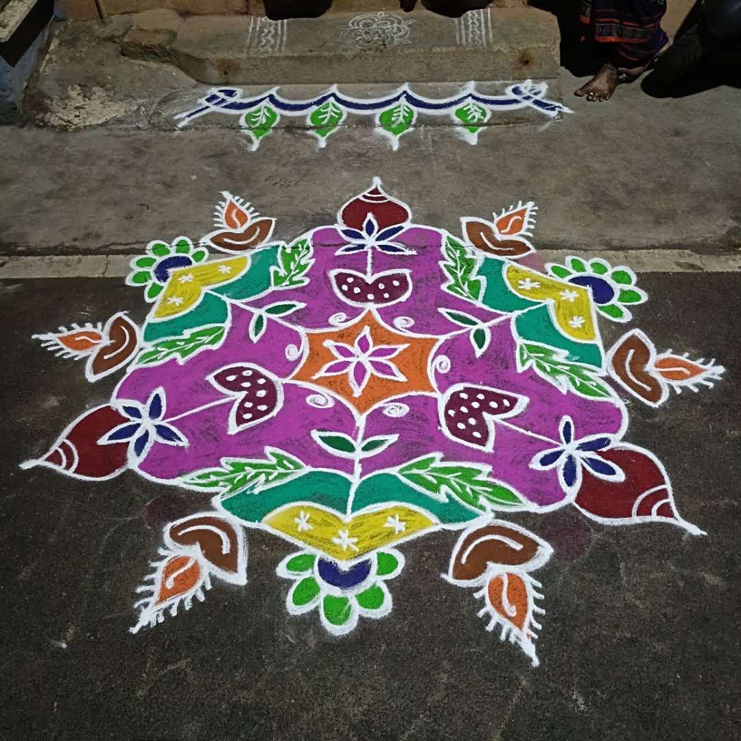 Post from Navi rangoli vibes