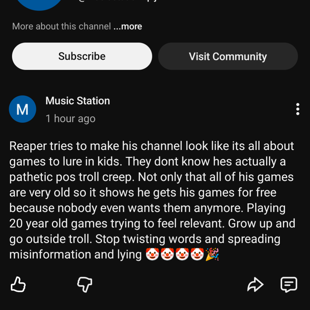 Post from Reaper